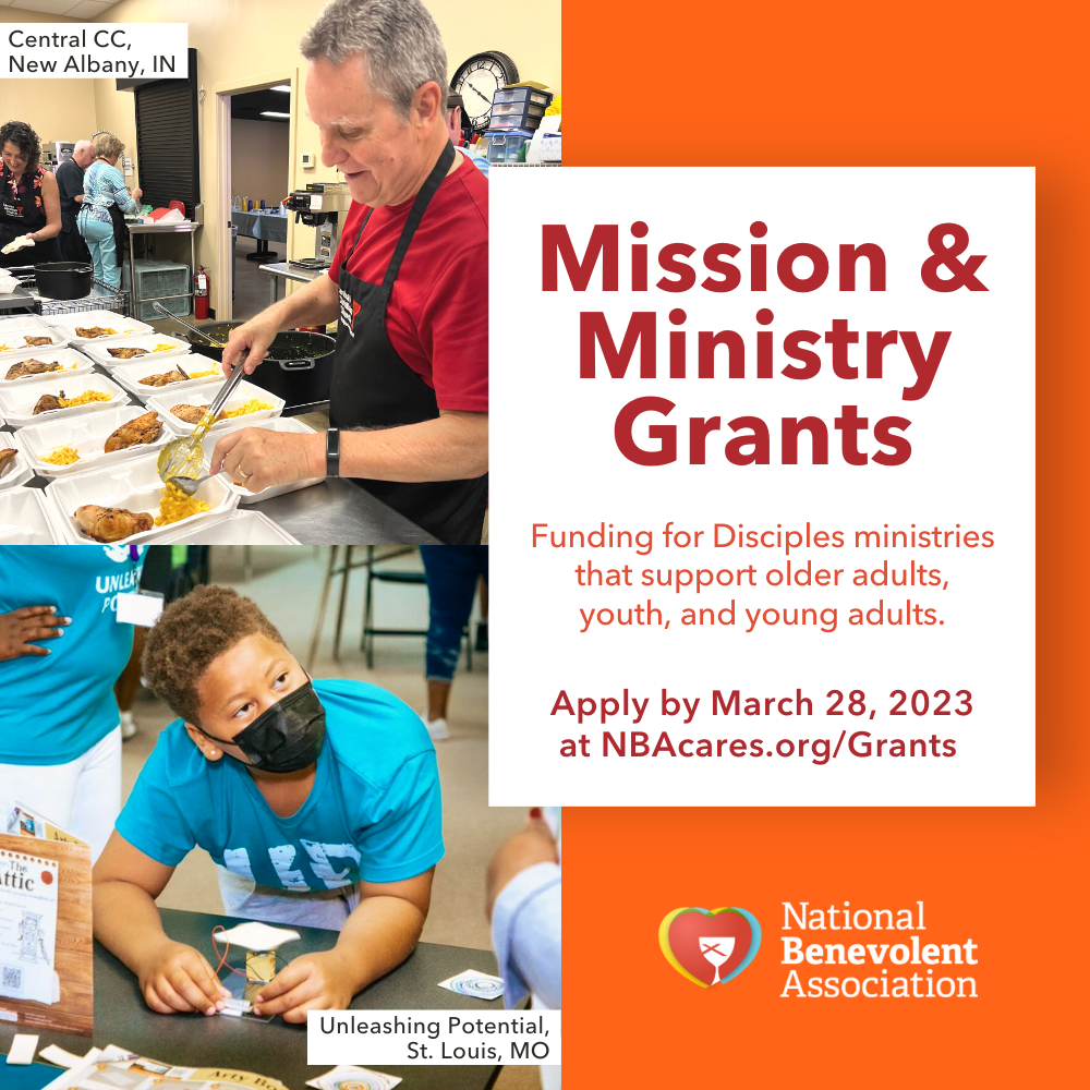 Spring 2023 Mission & Ministry Grant Applications – CCMR Disciples